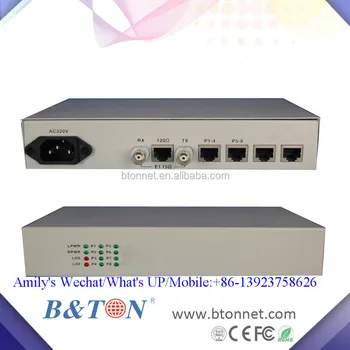 8port Fxo/fxs,4fe,4e1 Voice Over Fiber Pcm Mux Equipment - Buy 8e1 ...