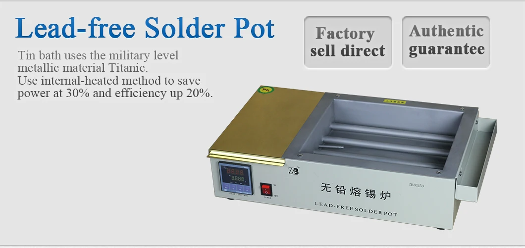 Stainless Steel Industrial Lead Melting Solder Pot /machine For Solder ...