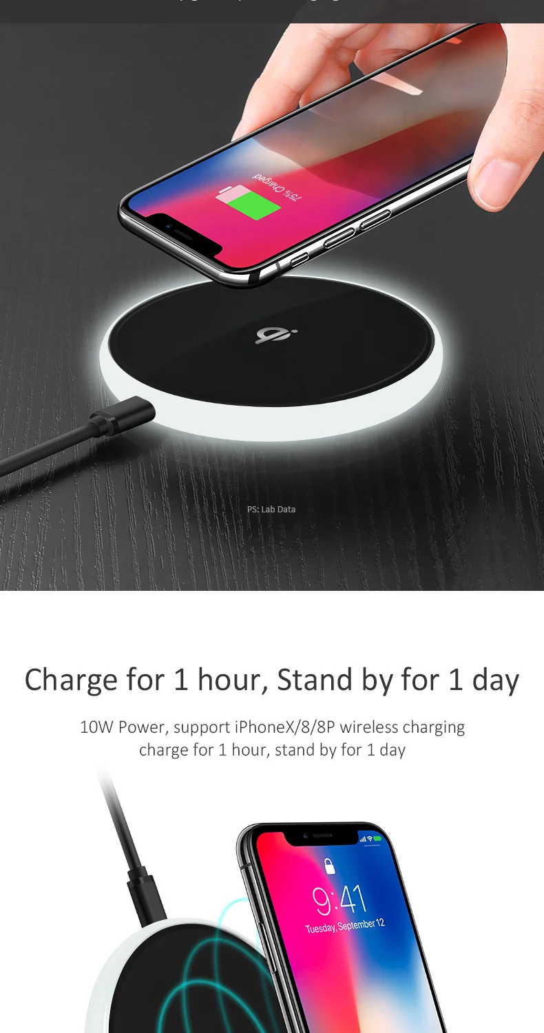 Nice Design Tempered Glass Surface Mobile Phone Wireless Charger 15w ...