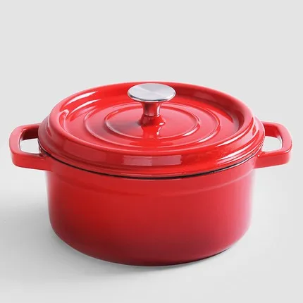 Mini Cast Iron Casserole Pots - Versatile and Durable