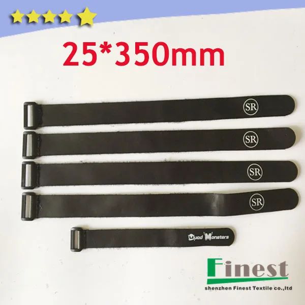 Black Adjustable Non - Slip Silicone Custom Lipo Battery Straps With ...