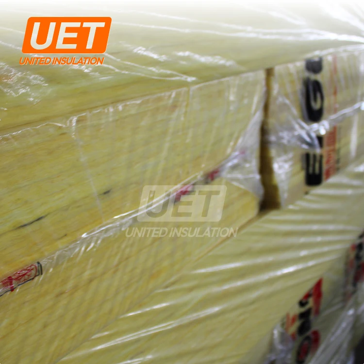 Hvac System Fiberglass 48k Glass Wool Mat Insulation Glass Wool Duct ...
