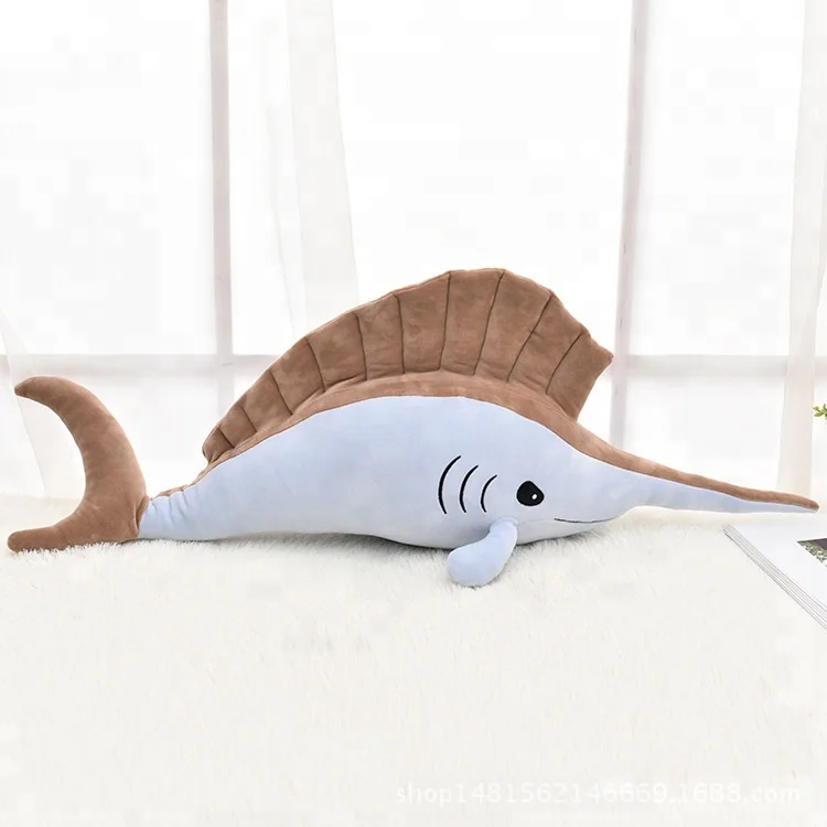 70cm Kawaii Soft Giant Swordfish Plush for Kids & Babies
