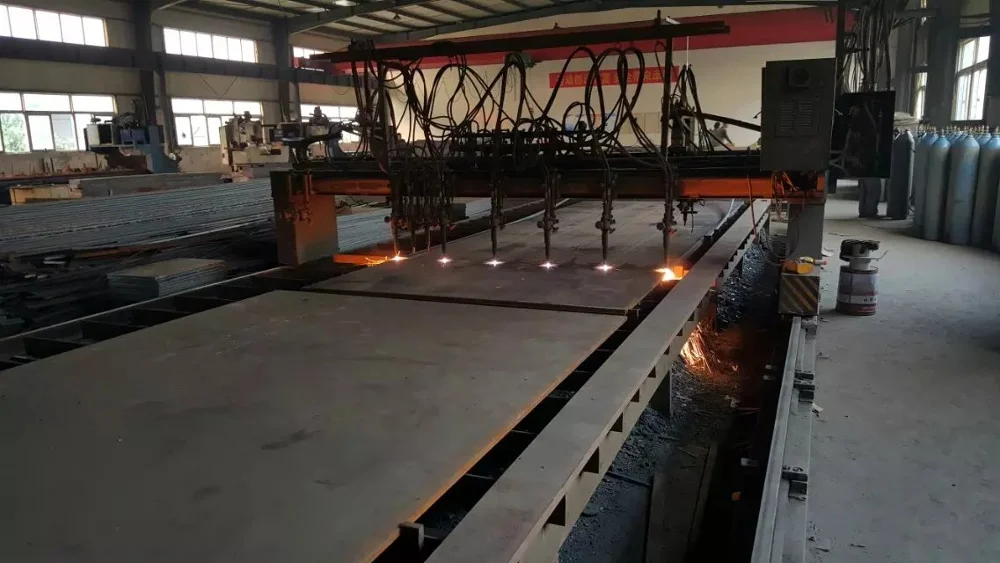 Q355B Q235B Steel Sole Plates for Crane Rail Installation