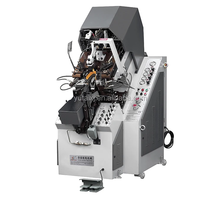 Automatic Hydraulic 9 Pincers Toe Heel Lasting Machine Shoe Last ...