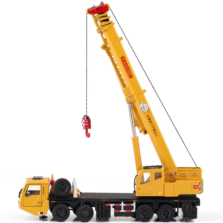Die-cast Engineering Vehicle - Heavy Duty Crane Model