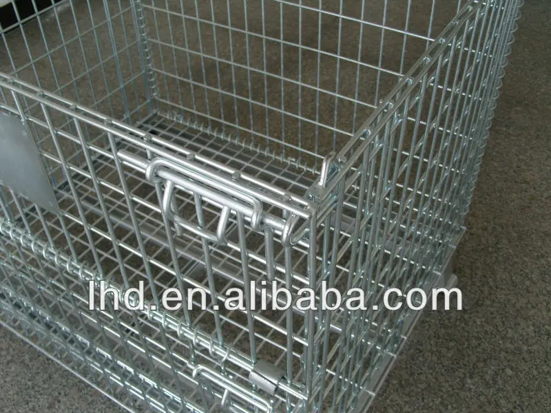 Industrial Wire Mesh Containers Wire Mesh Container Huge Collapsible ...