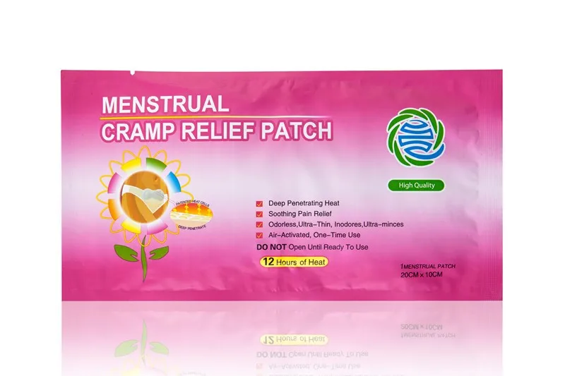 12 Hours Lasting Instant Heat For Women Period Pain Menstrual Cramp ...