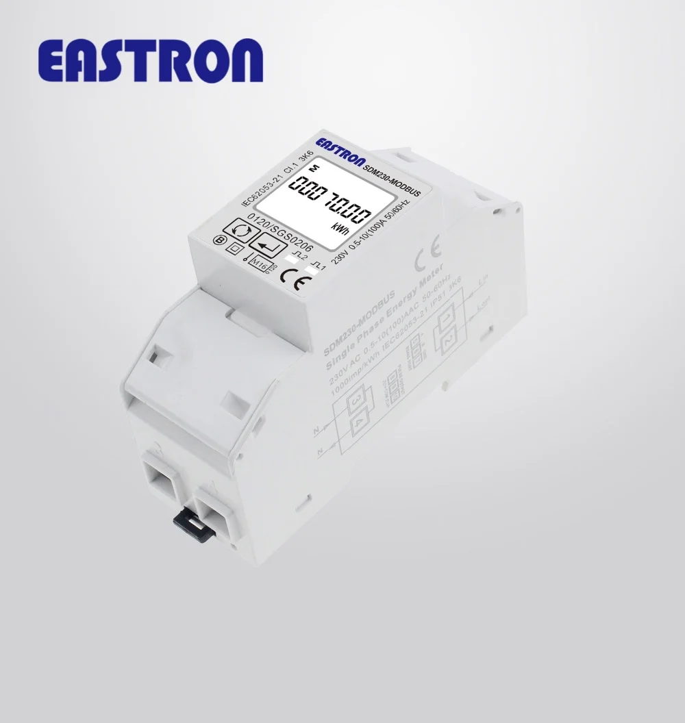 Eastron Sdm230-Modbus Single Phase PV Energy Meter - MID Approved