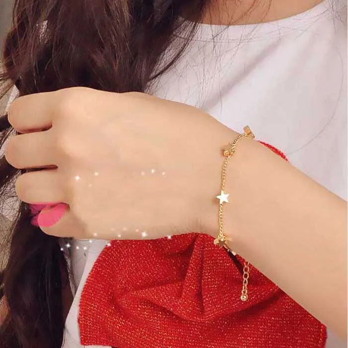 Gold Hand Chain For Girls