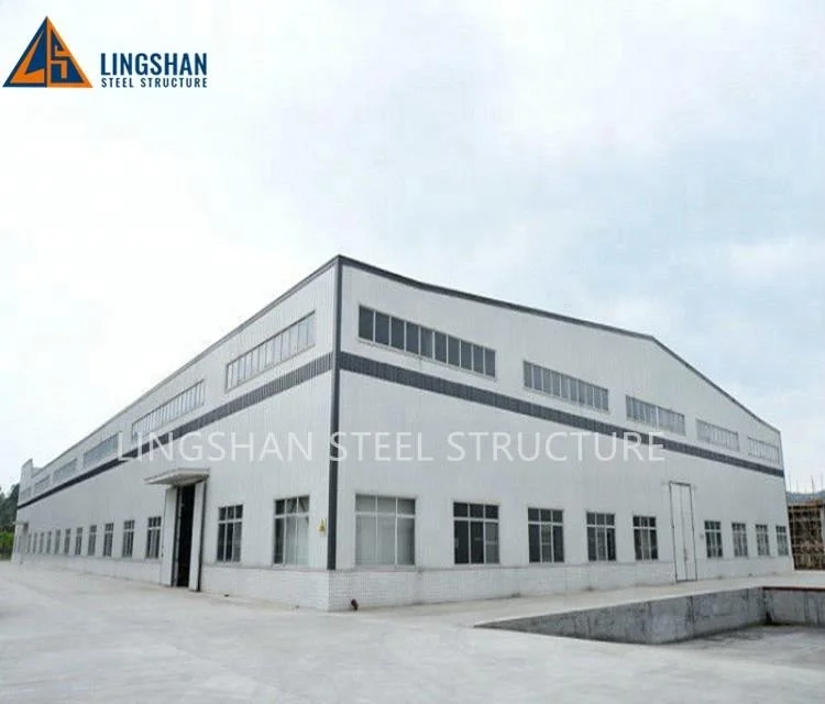 Steel Roof Shade Structures Two-Storey Steel Frame Building Material ...