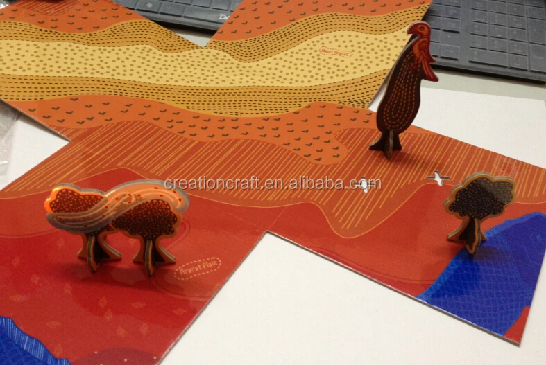 Customized Die Cut Cardboard Game Tokens with 4C Printing ...
