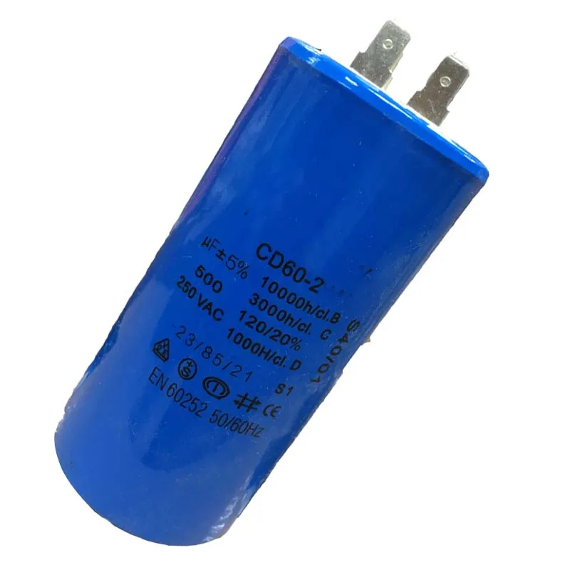 Cd60-2 800uf 300vac 50*100mm Motor Starting Capacitor - Buy Motor ...