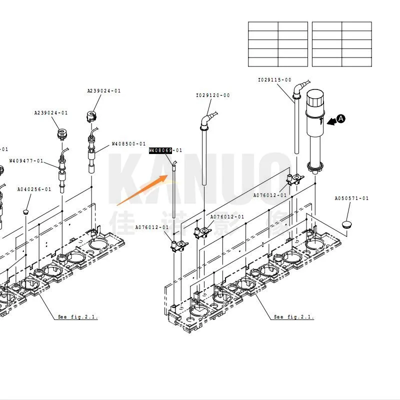 Used Original THERMISTOR SENSOR UNIT W408069 W408069-01 for USE on ...