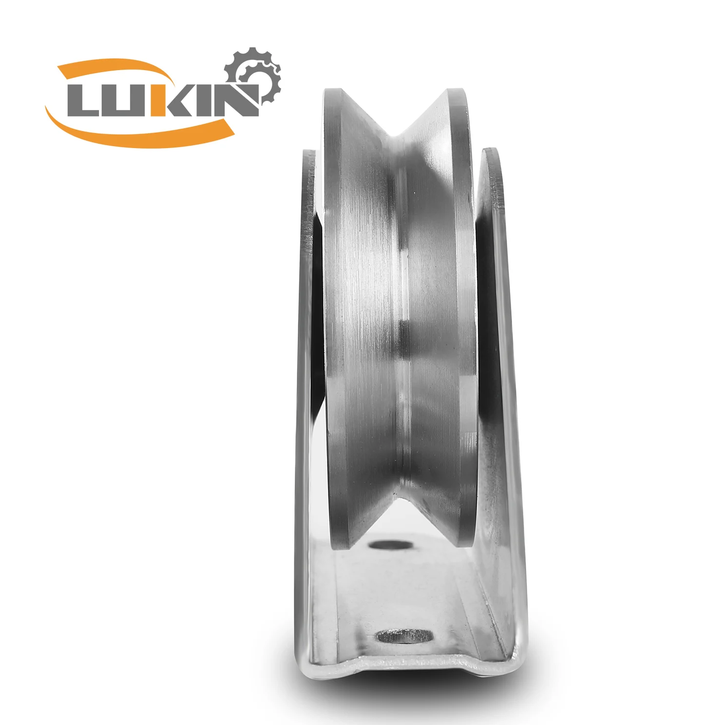 48mm External Bracket Sliding Gate Wheel For 16mm U Groove Tracks - Buy ...