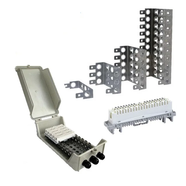 Telecommunication Steel Mdf Krone Back Mount Frame For 10 Pairs Krone ...