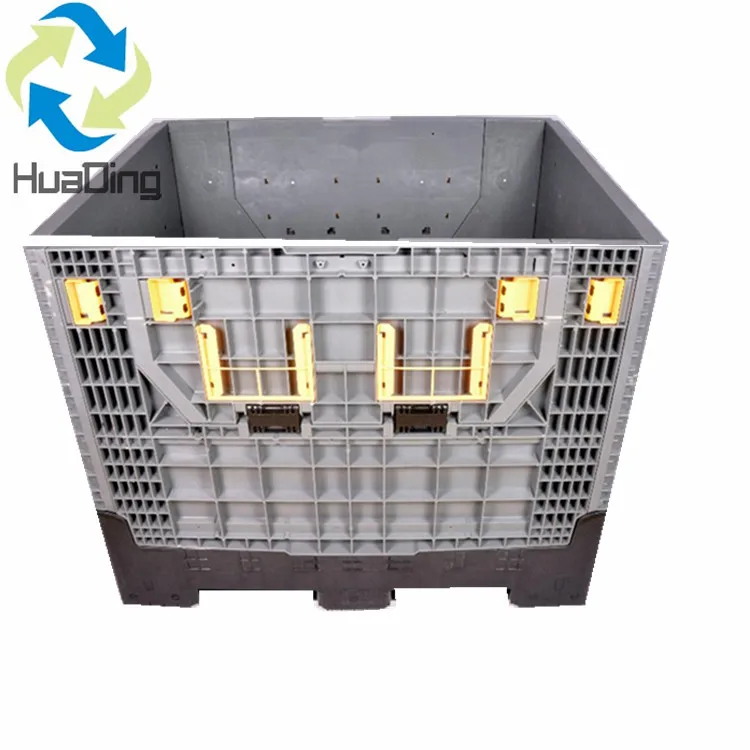 Large Foldable Collapsible Plastic Virgin HDPE Industry Pallet ...