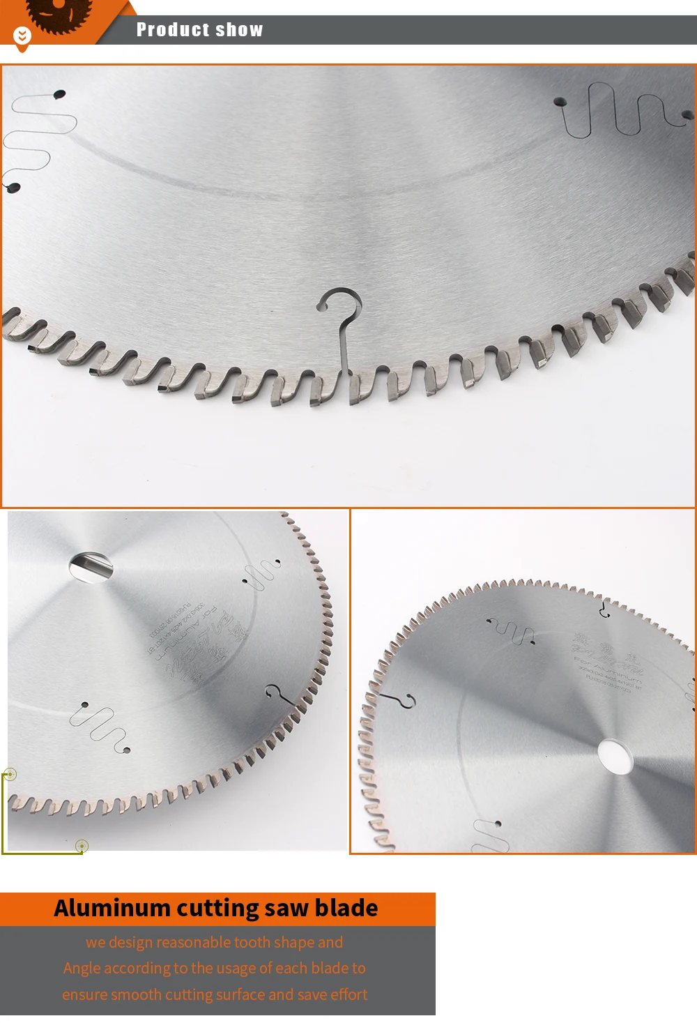 Ultra Thin 10" Aluminum Profile Cutting Disc Professional 255mm 120T ...