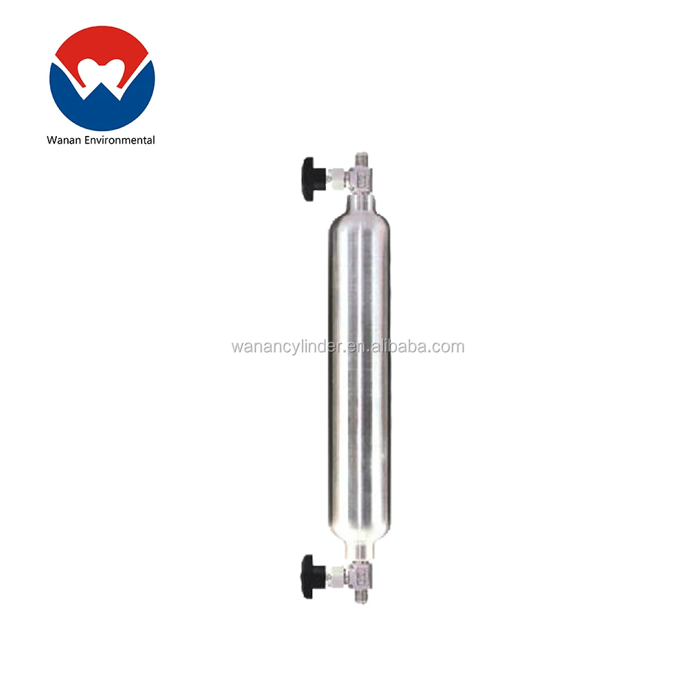 DOT-3A 300cc industrial cilindro de gas para el muestreo del gas