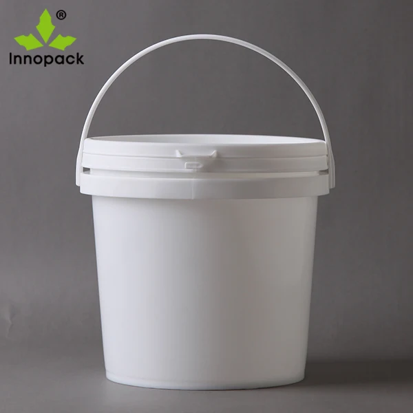 Logistics Packaging 2 Liter Plastic Pails with Lid and Handle Plastic ...