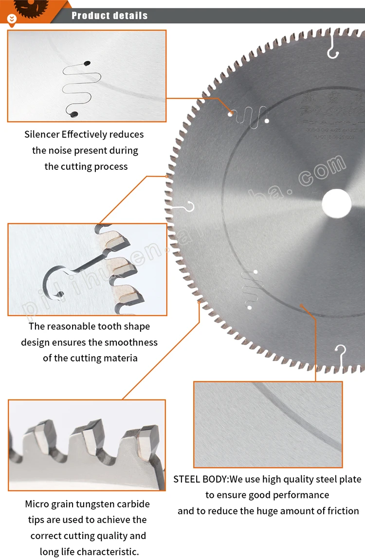 405mm 120t Circular Saw Blade For Cutting Aluminum With Tungsten ...