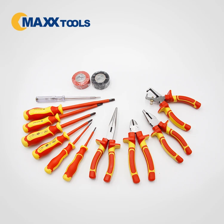13pcs VDE Hand Tool Kit Electrician Tool Kit| Alibaba.com
