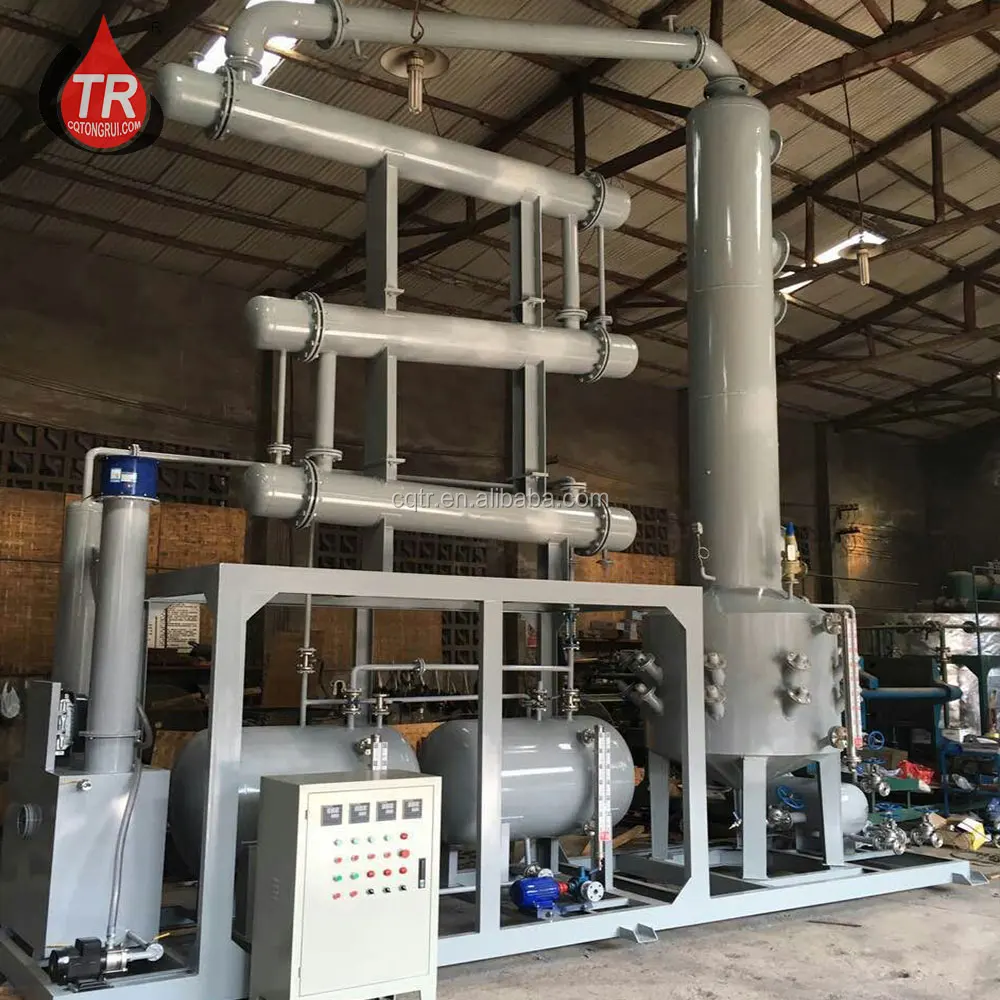 diesel Oil Distillation Plant/change Black Engine Oil to diesel Oil ...