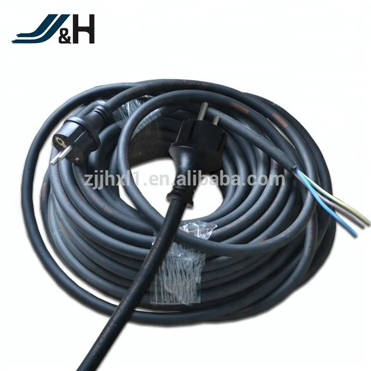 VDE Standard H03RN-F H05RN-F H07RN-F Rubber Cable Flexible Cable ...