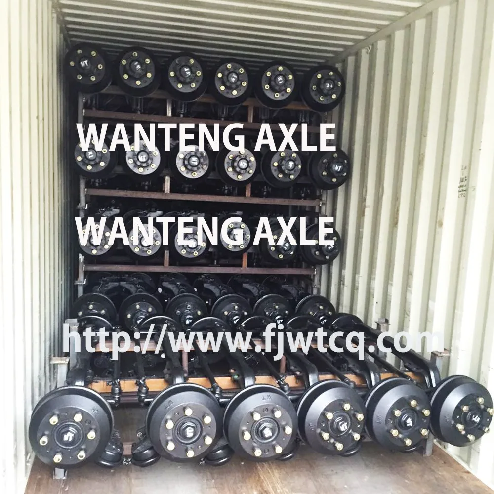 Chain Drive Rear Axle Heavy Truck Rear Axle With Brake System - Buy ...