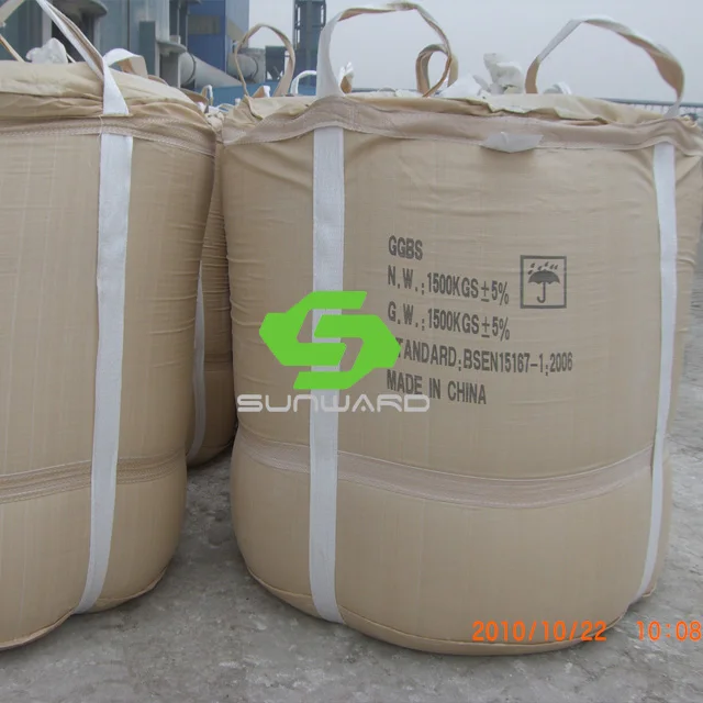 Ground Granulated Blast Furnace Slag Ggbfs/slag Powder/ggbs Bs6699/bsen ...