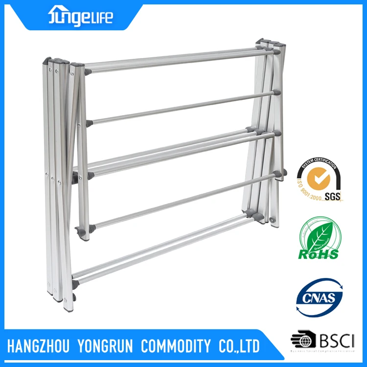16m Aluminum Free Standing Cloth Drying Rack Clothesline Airer - Buy ...