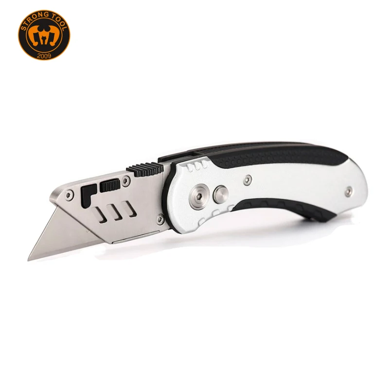 Heavy Duty SK5 Sliding Blade Pocket Folding Blade Utility Knives ...