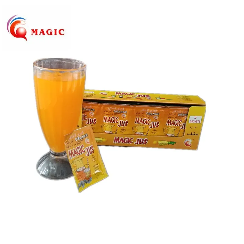 5g Sachet Juice Powder Lemon/orange/pineapple/cola/raspberry Tasty ...
