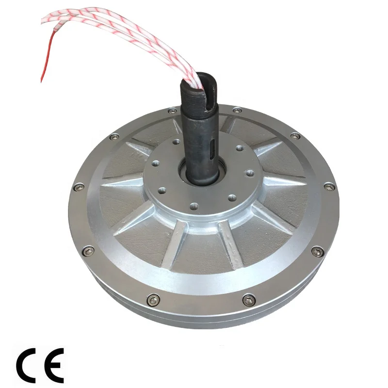 TGET450-5KW-400R Coreless Low RPM PM Generator for Hydroelectric Use