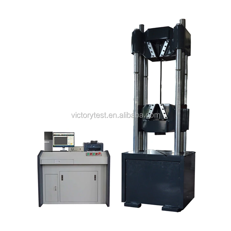 WAW 300kn to 2000kn Hydraulic Tensile Strength Testing Machines