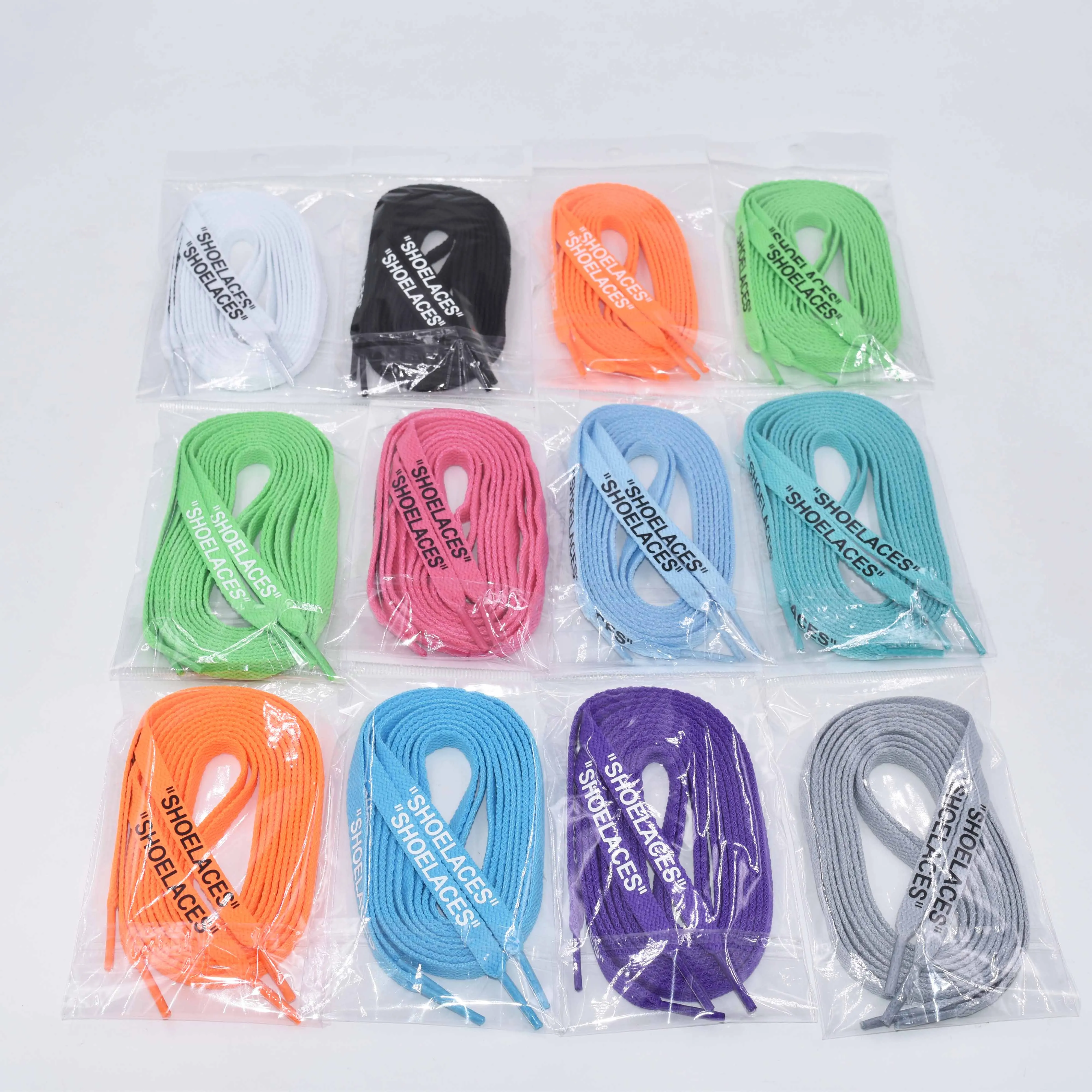 Custom Flat Printed Shoelaces for Sneakers