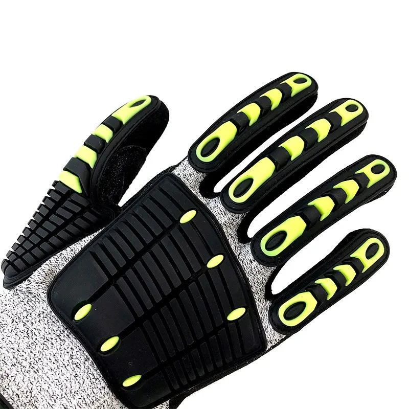 NMSHIELD Sandy Nitrile Coated Oilfield Anti Slip Cut Resistant TPR ...