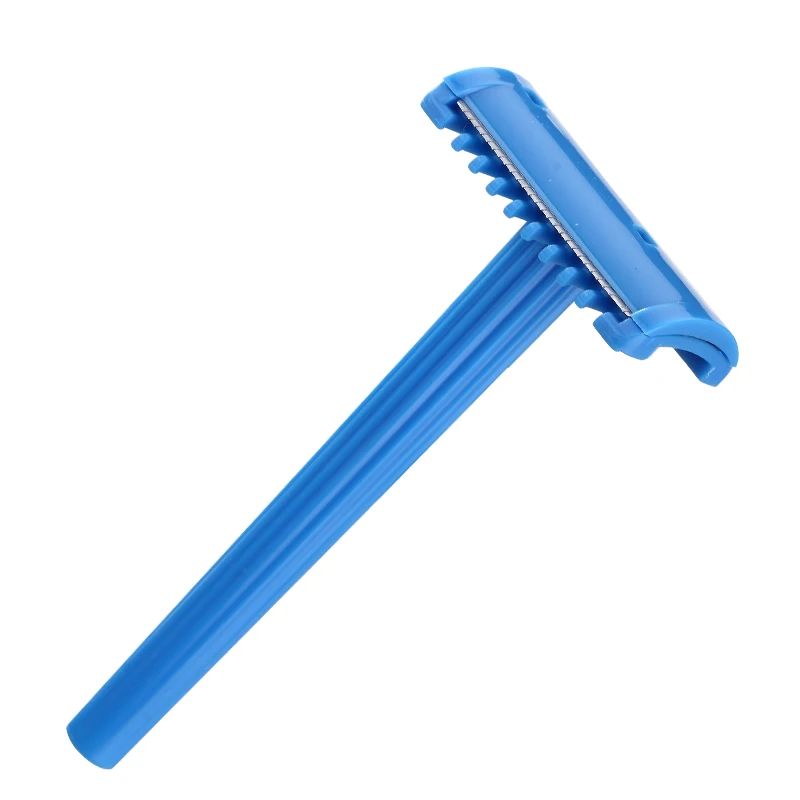 Double Edge Stainless Steel Blade Plastic Handle Razor