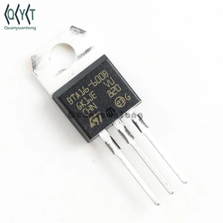 Bta16-600b Transistor Triac Bta16 Bta16-600 600v 16a To-220 Thyristor ...