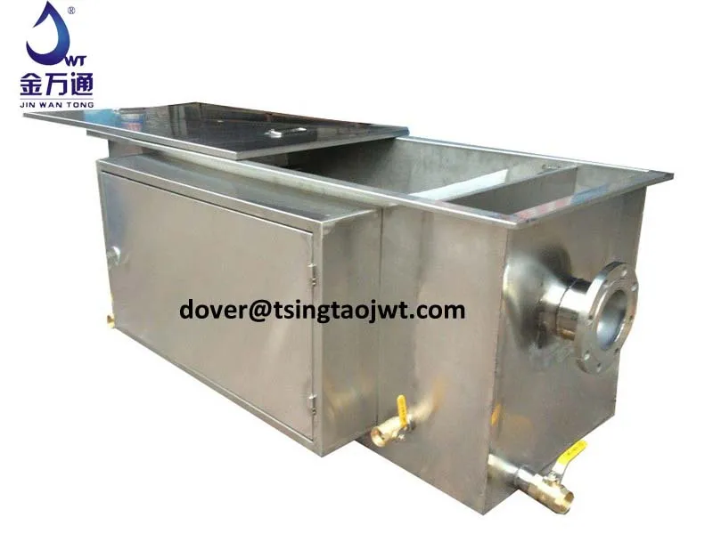 Oil Water Separator Grease Trap 50m3- 1000m3/hour Corrugate Plates ...