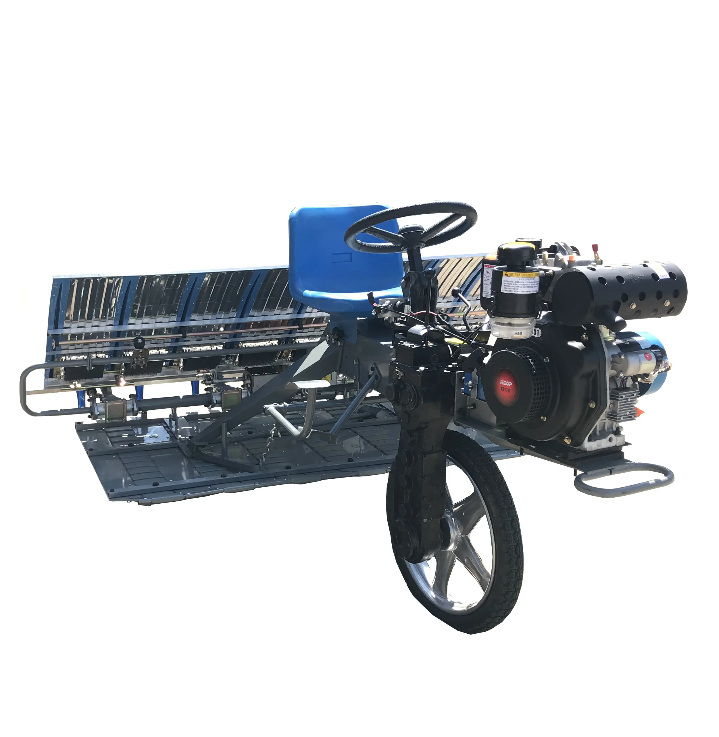 High Speed Walking Rice Planting Machine - Toenter Transplanter