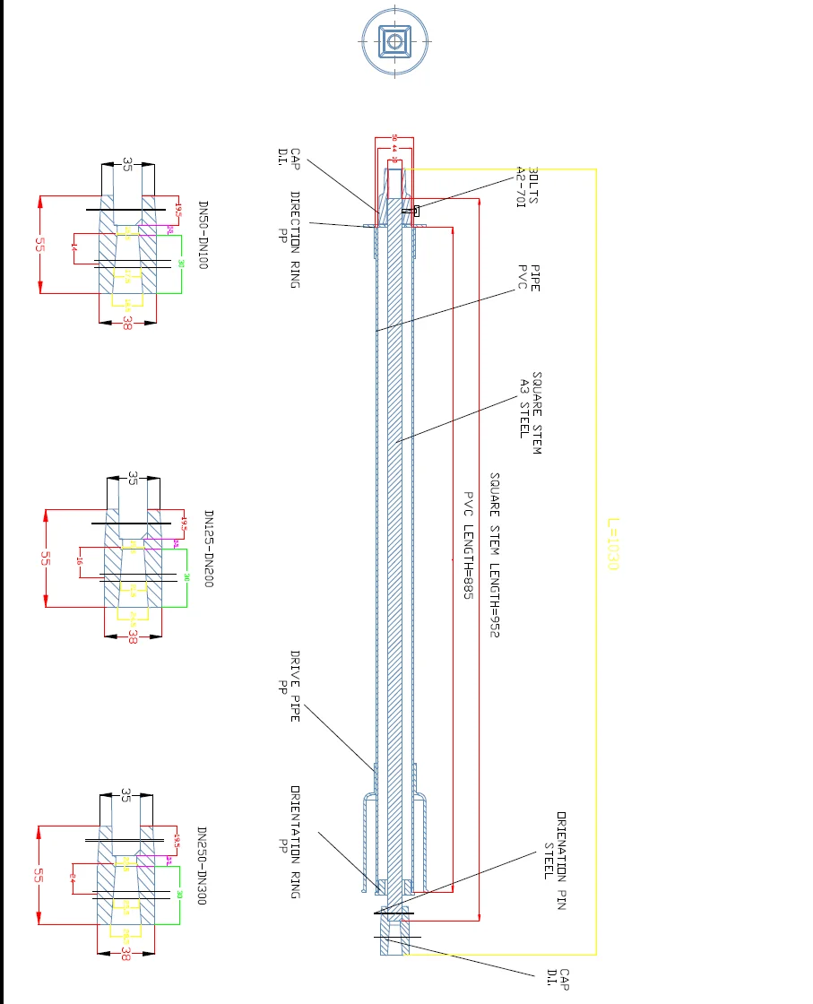 Gate Valve Extension Spindle - Durable & Versatile Solutions