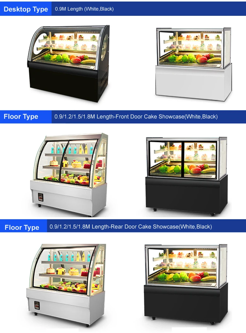 Cake Refrigerated Showcase - Display & Preserve Cakes