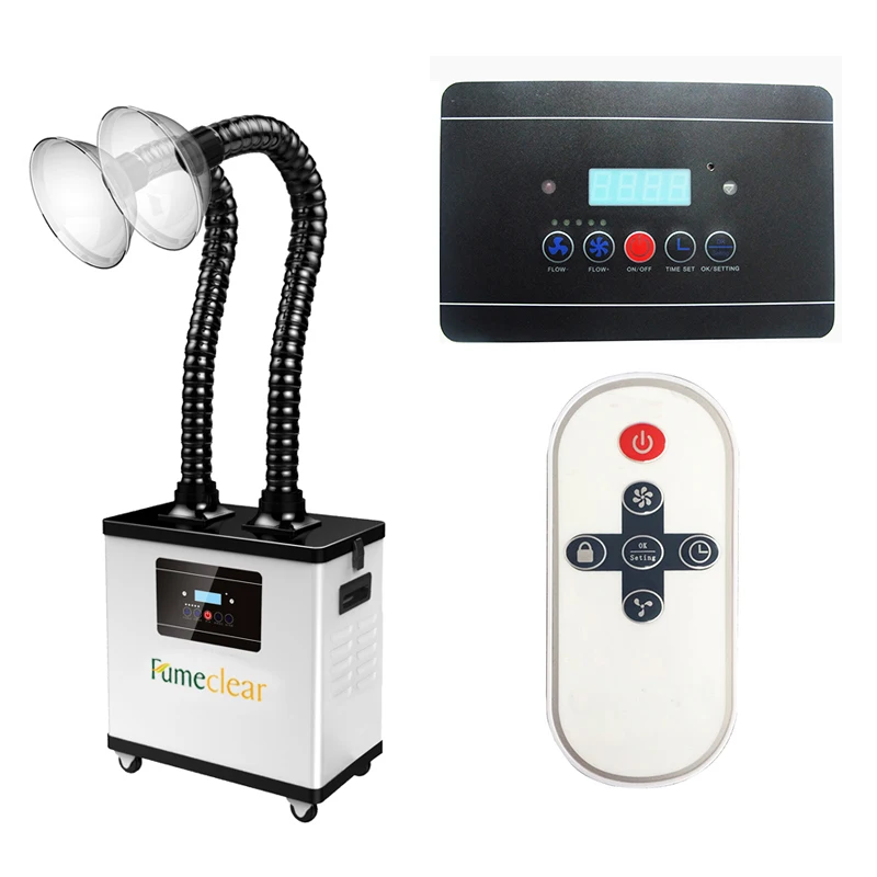 Laser Marker Fume Extractor Smoke Collector Machine for CO2 VOCS Small ...