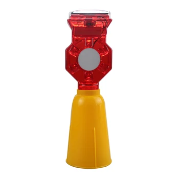 Driveway Work Use Solor Power Supply Plastic Led Torch Lamp Flashing ...