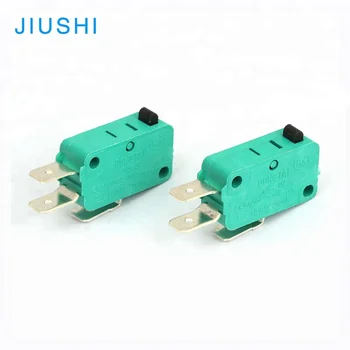 Kelly Kw3-oz 3 Pins Push Button Type Micro Switch 5a/10a 250vac T85 Limit Switch Green Kw7 - Buy ...