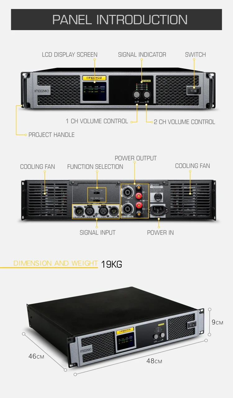 Good Price Amplifier M Audio Harga Power 1000 Watt - Buy Amplifier ...