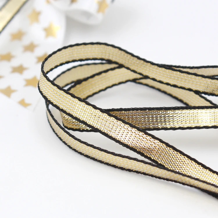 Decorative metal ribbon metallic glitter ribbon, View glitter ribbon ...