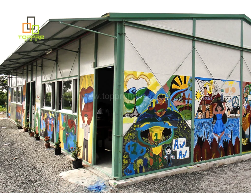 Low Cost, Easy Installation of Expandable Classrooms