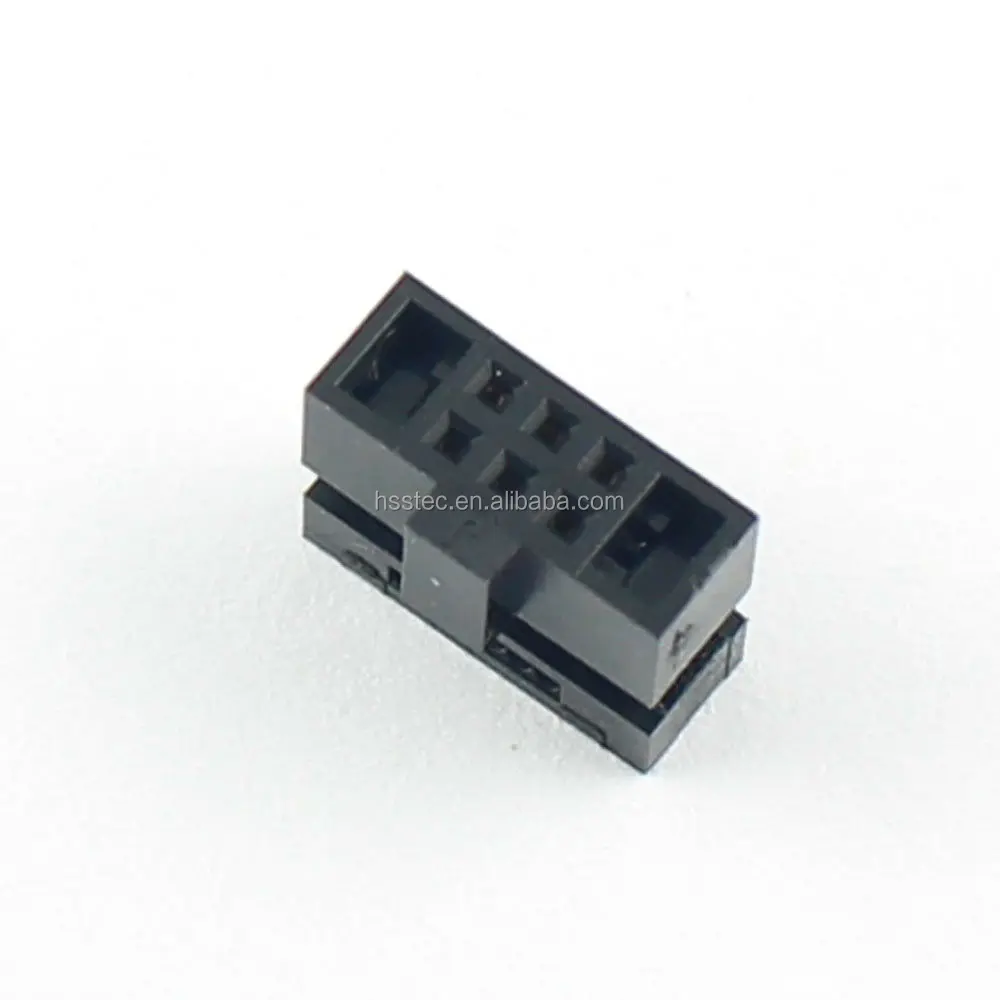 1.27mm Pitch 2x3 Pin 6 Pin Fc Idc Female Header Cable Socket Connector ...